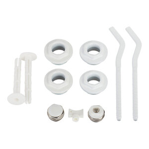 Набор присоединительный (685645) 1" х 1/2" для радиатора 11 предметов белый (5 шт.)