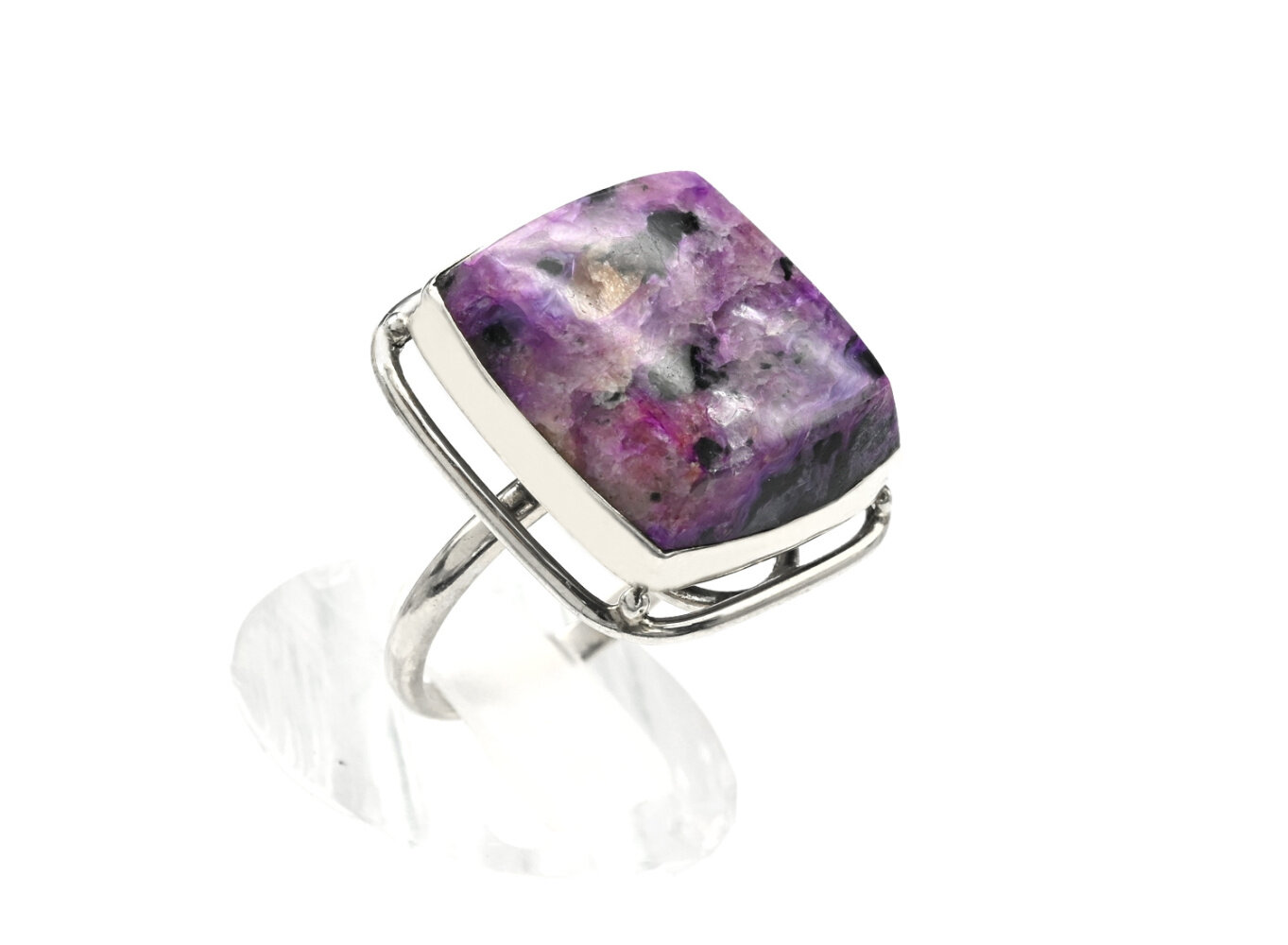 Кольцо, чароит