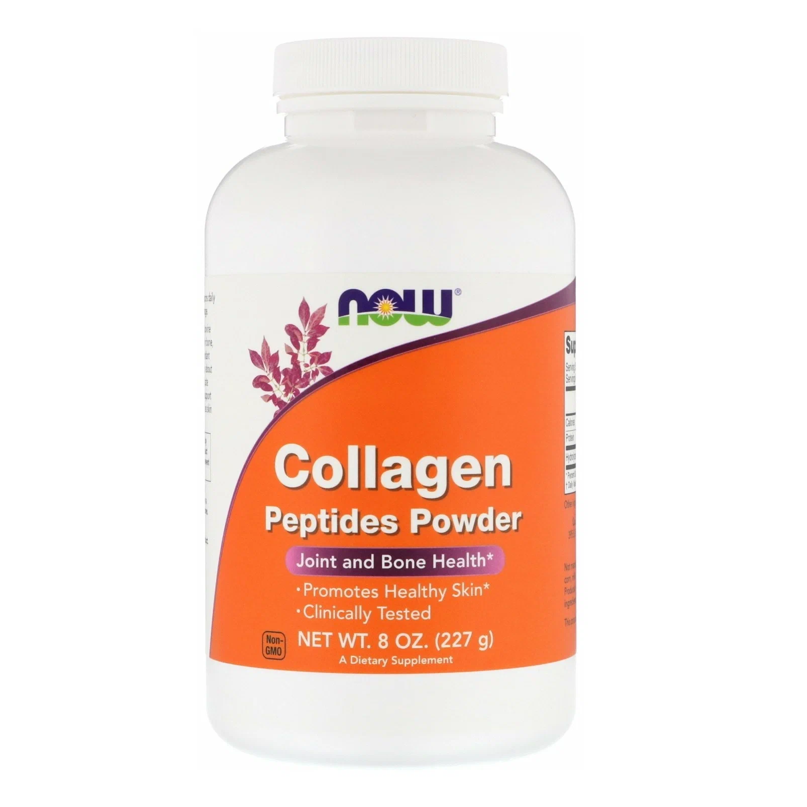 Гидролизованный коллаген NOW Collagen Peptides 227гр. / Пептиды коллагена для связок, суставов, хрящей, кожи