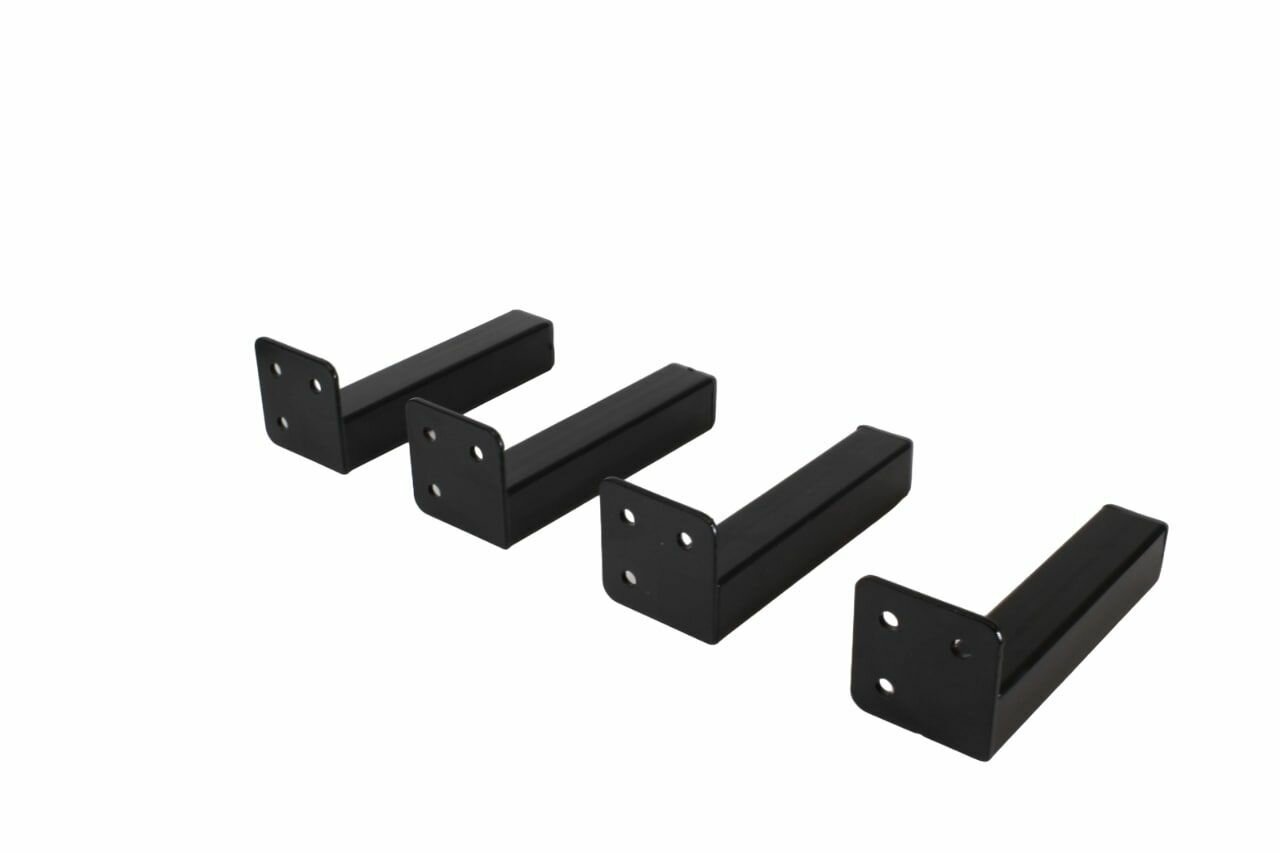 Ножка мебельная металлическая Лофт для тумбочек/комодов/диванов нерегулируемая