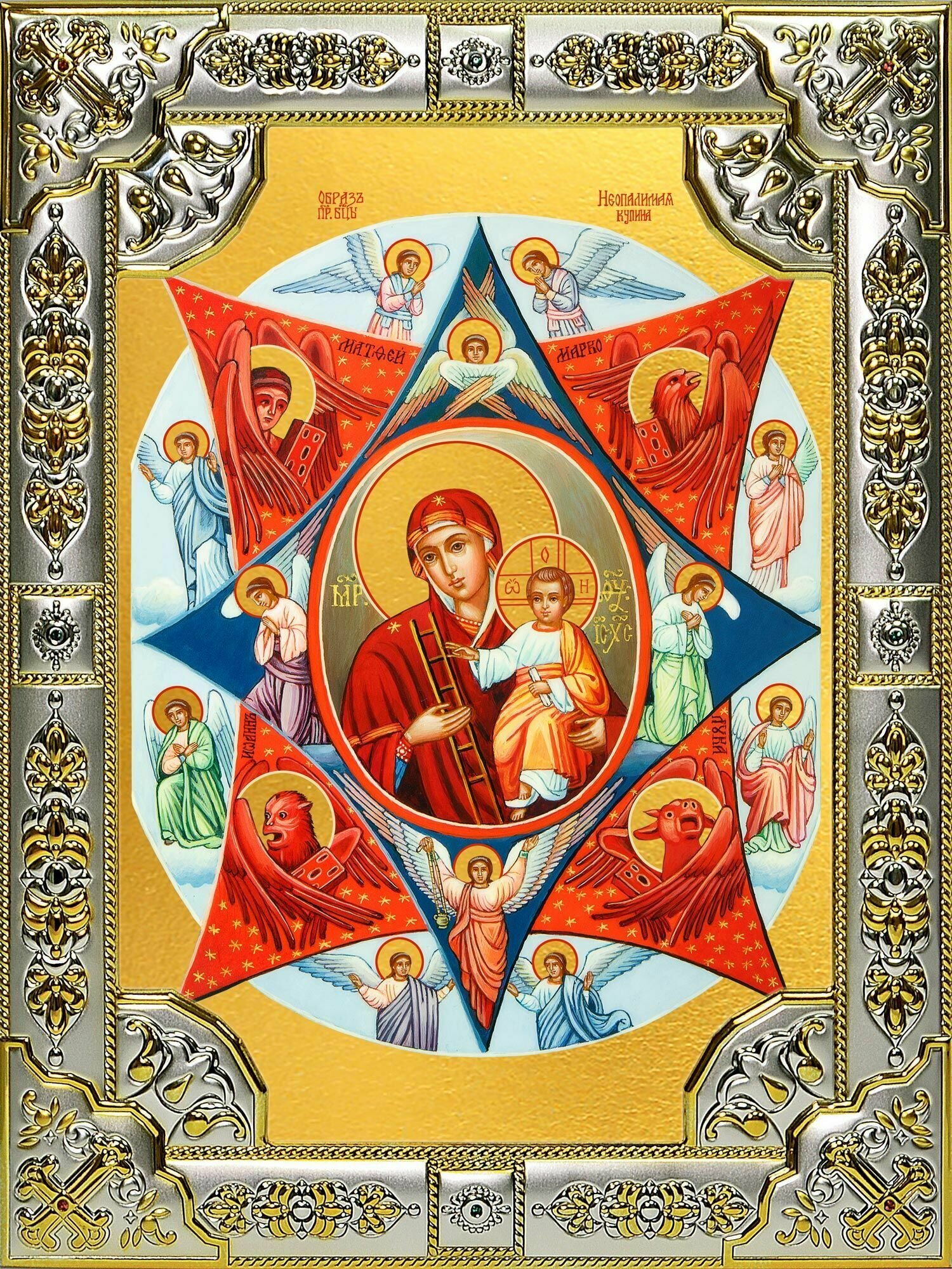 Икона Неопалимая Купина, икона Божией Матери