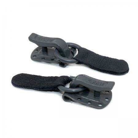 AMII Крючок шубный 15 мм в пакете 50 шт. цветной №14 т. серый