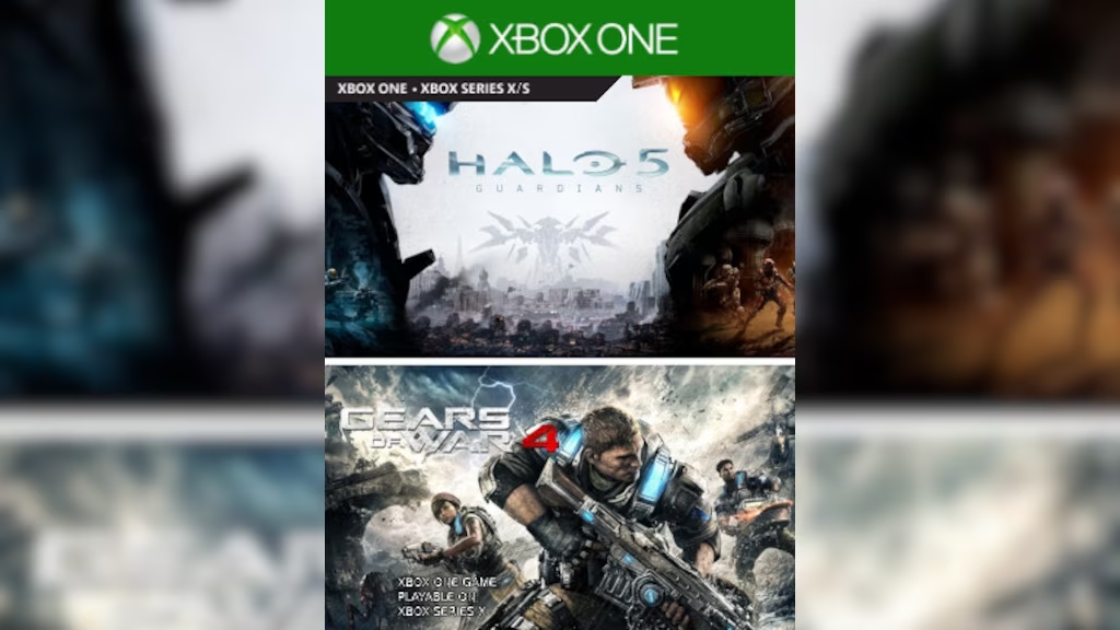 Игра Gears of War 4 + Halo 5: Guardians (2в1) Bundle, цифровой ключ для Xbox One/Series X|S, Русский язык, Аргентина