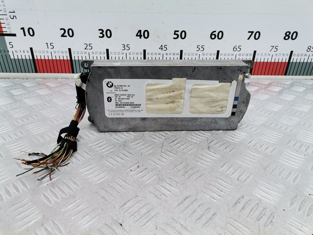 Блок управления телефоном (Блютуз Bluetooth) BMW X3 (E83) 84109236496 арт. 2033621