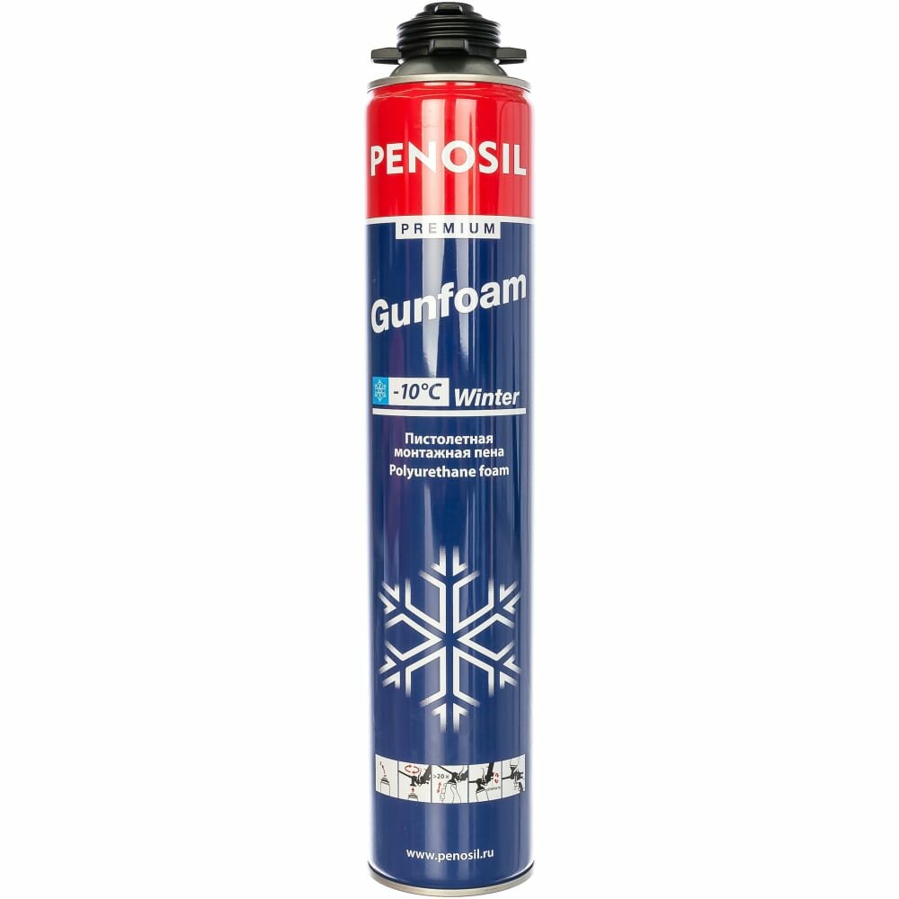 Профессиональная монтажная пена Penosil Premium Gunfoam winter