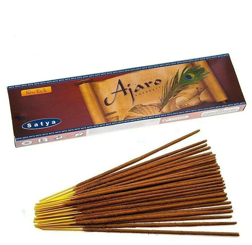 Satya AJARO Agarbatti (Благовония аджаро (омоложение), Сатья), 40 г.
