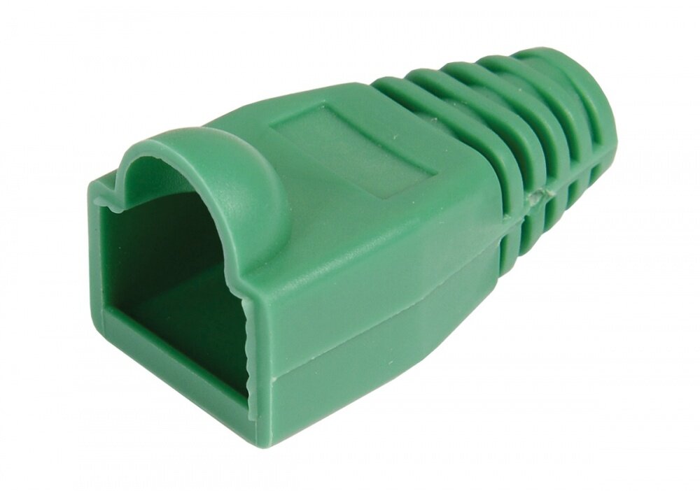 Колпачок RJ-45, 4 штуки, зеленый