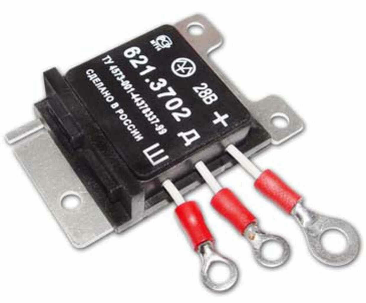 Реле регулятор напряжения 28В, 621.3702, энергомаш