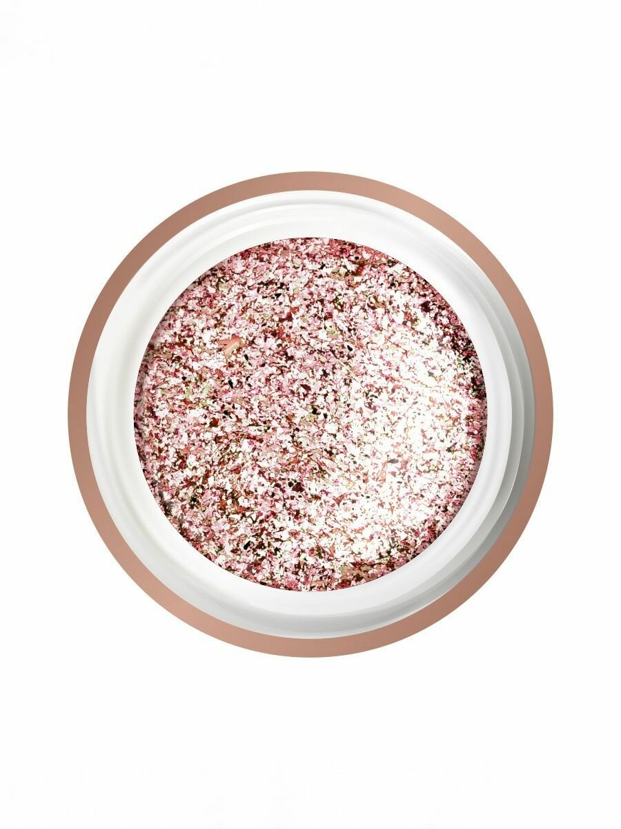 Nail Club Гель-краска с металлическими хлопьями CDS-8 Obsidian, 1 шт.