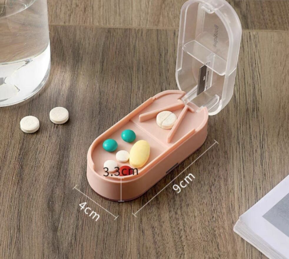 Таблетница - мини с разделителем