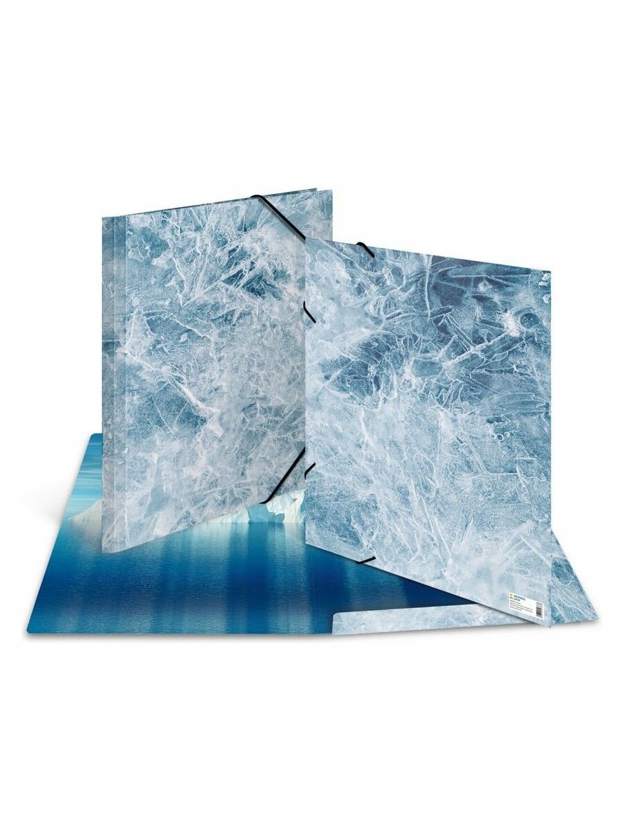 Папка для документов на резинке, картон А3