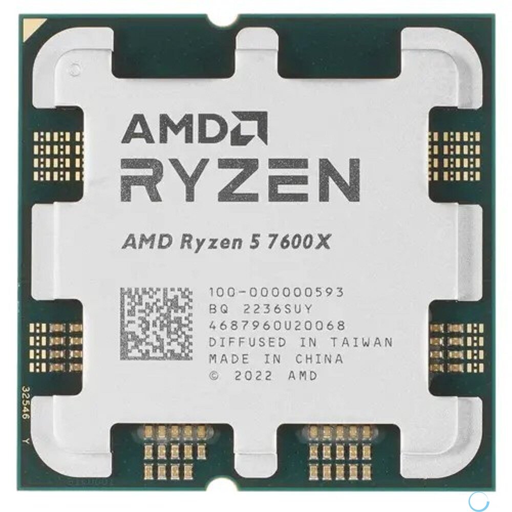 Центральный Процессор AMD RYZEN 5 7600X OEM (Raphael, 5nm, C