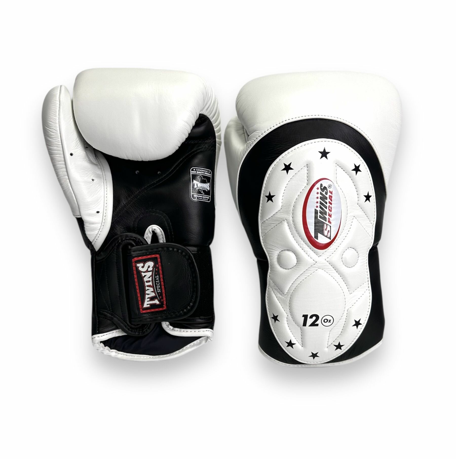 Боксерские перчатки Twins BGVL6 MK black white 14 унций