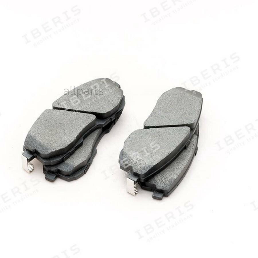IBERIS IB153075 колодки тормозные передние К-Т NISSAN JUKE (F15) -14, TEANA II (J32) -13, TIIDA (SC11, C11) -12