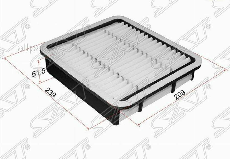 SAT ST-17801-46090 Фильтр воздушный Toyota Crown 99-07 / Mark II 00-04