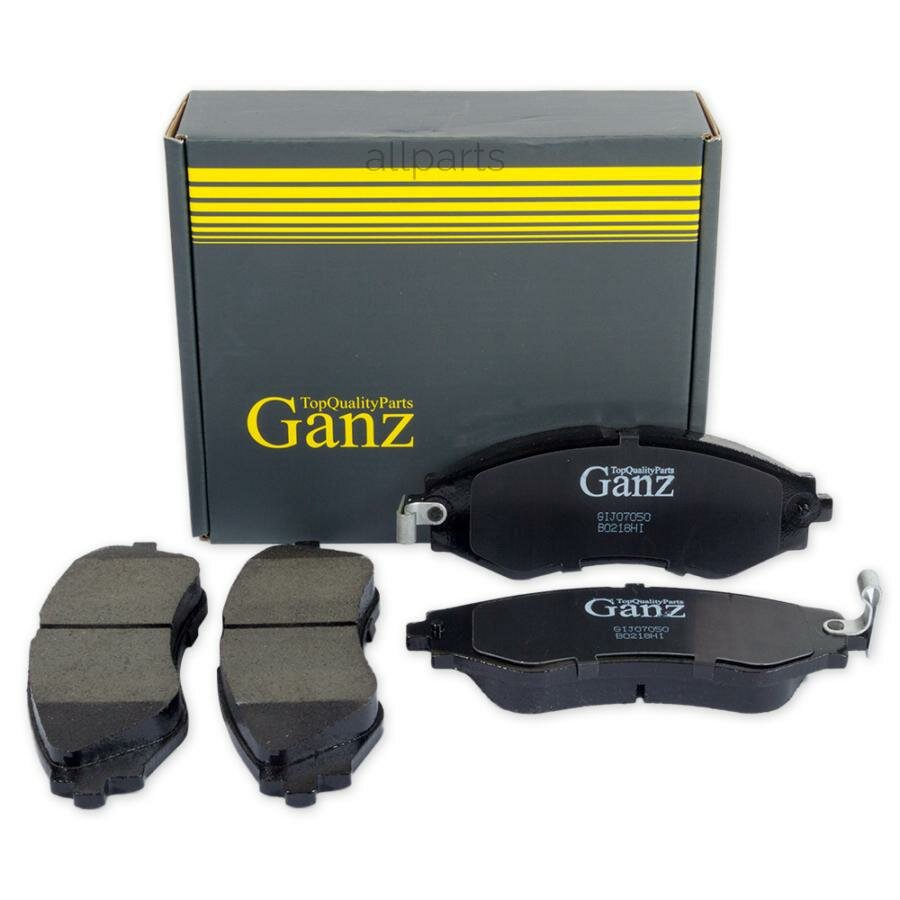 GANZ GIJ07050 Колодки тормозные передние для CHEVROLET Lacetti 03- GANZ GIJ07050