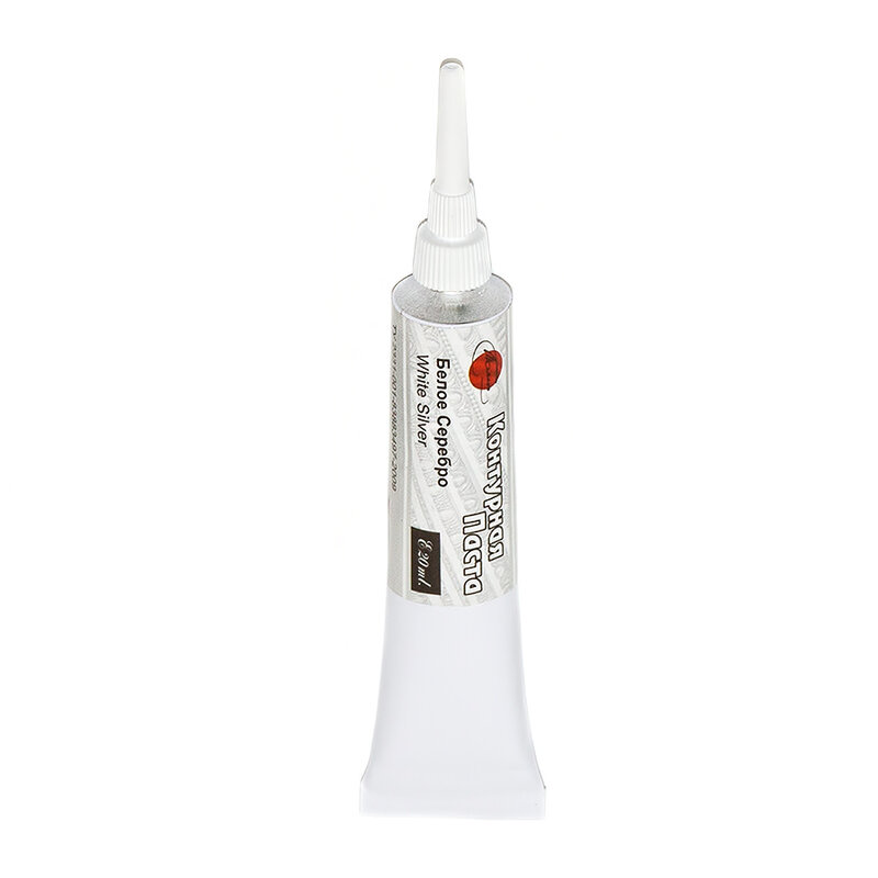 Таир' Контурная паста 20 млточное нанесение контура, удобство применения, стойкость цвет 1009100 белое серебро