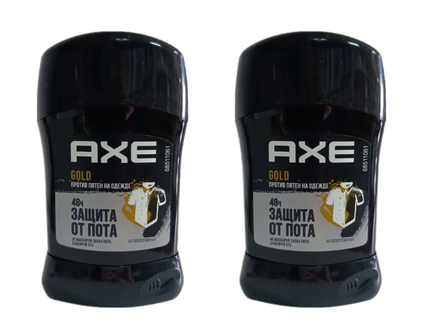 Стик Axe GOLD против пятен на одежде, 50 мл х 2 шт