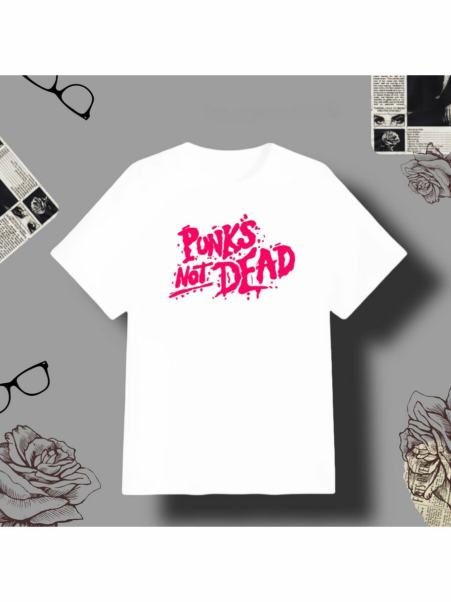 Футболка punks not dead