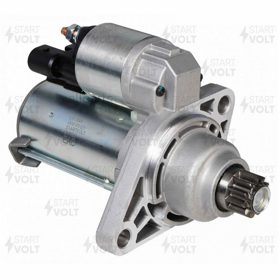 STARTVOLT LST 1848 Стартер для а/м VAG Octavia A5 (04-) 1.6i/Octavia A8 (12-) 1.4TSI/Yeti (09-) 1.2TSI 1,2кВт STARTVOLT LSt 1848