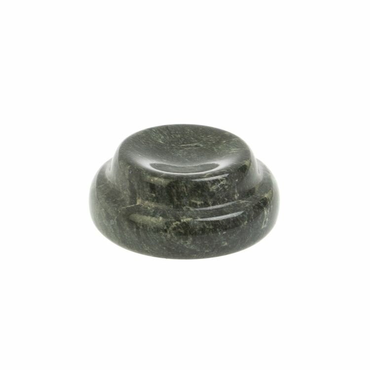 Подставка под шар из шабровского змеевика 3,7х3,7х1,5 см 127611