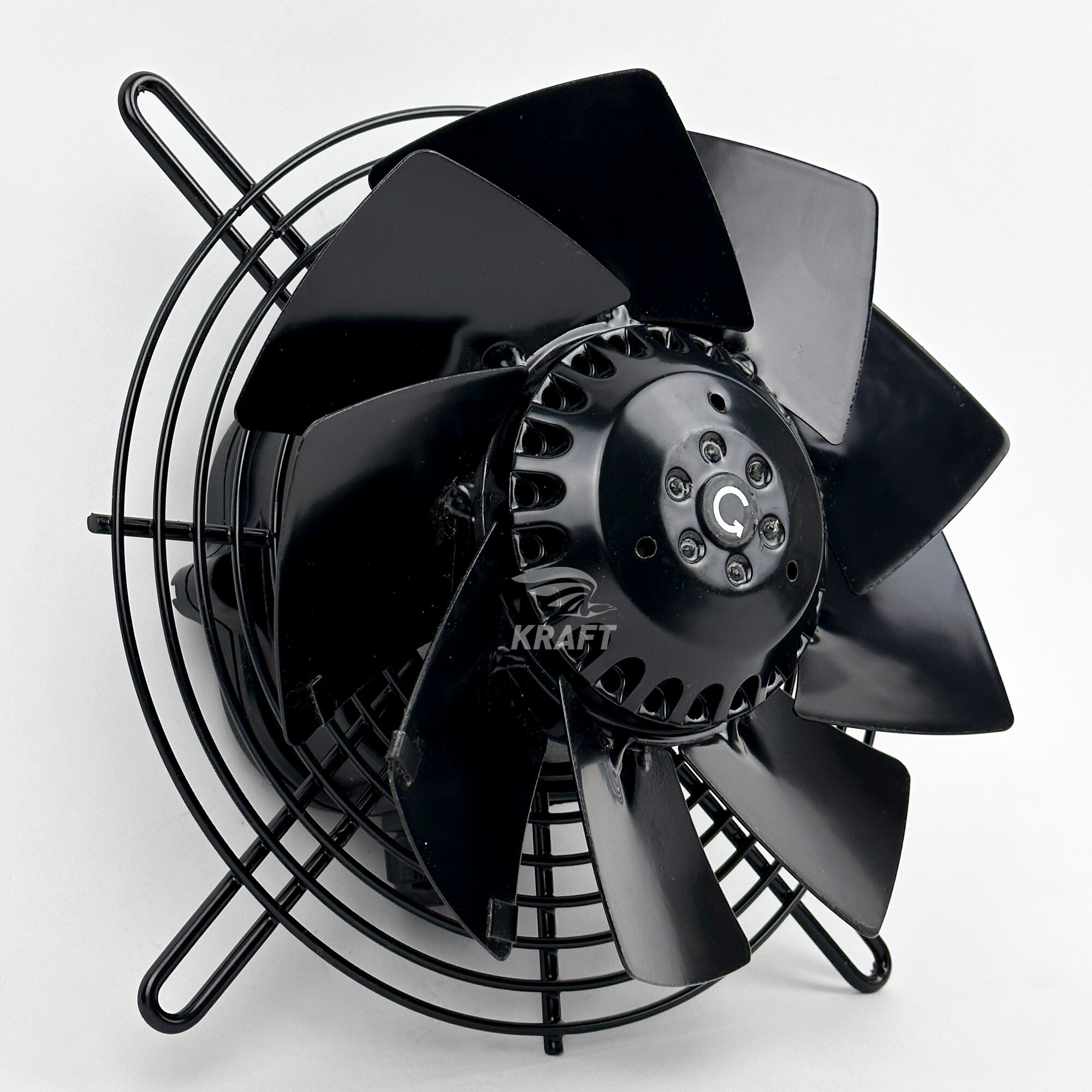 Вентилятор осевой YWF2E-250B, нагнетание, приточный, на плоской сетке, 1520 м3/ч, 2500 об/мин, 220В