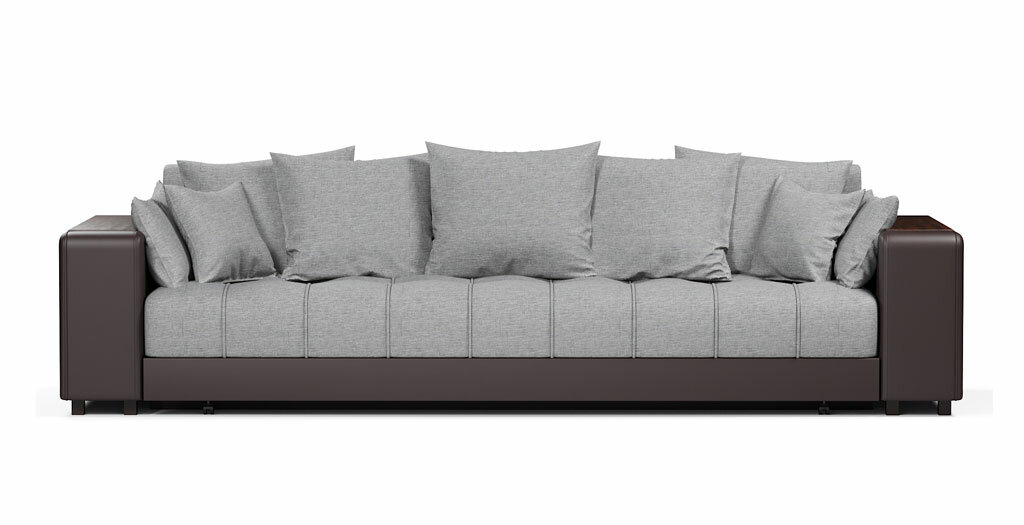 Диван-кровать 4Home Дубай, 260х110х86 см, Еврокнижка, раскладной, с ящиком, прямой, большой, двухместный, в гостиную