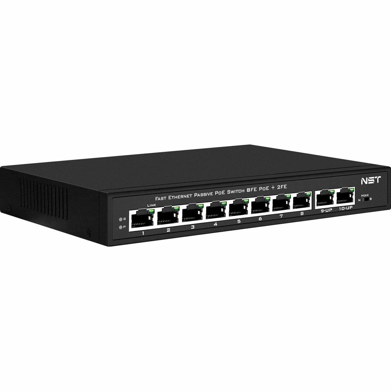 PoE-коммутатор NST Fast Ethernet, Passive (NS-SW-8F2F-P/A), официальная гарантия