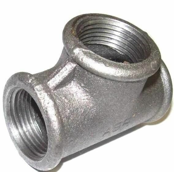 Тройник ф25 (черный) Ду 25 чугун