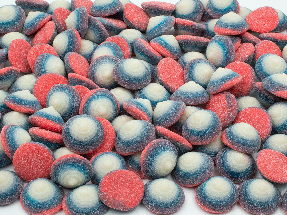 Жевательный мармелад HALAL "Спинер" со вкусом вишни 1кг RAVAZZI/Италия