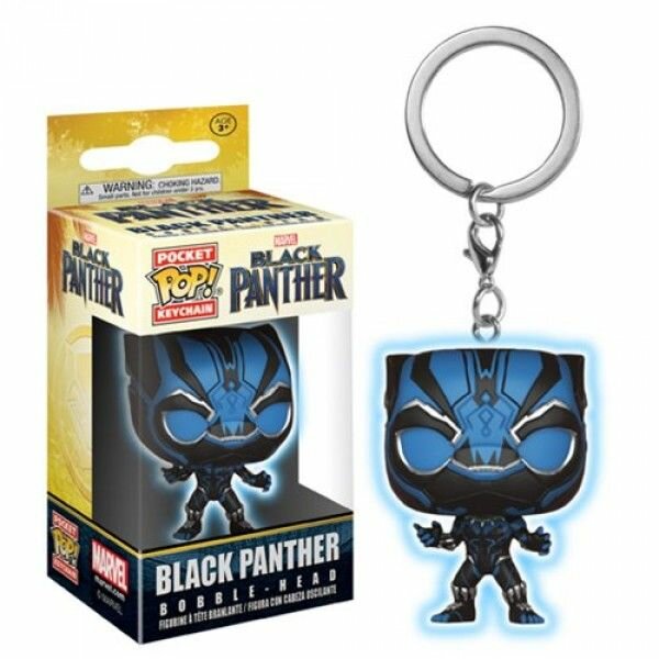 Брелок Black Panther GitD Keychain из фильма Black Panther Marvel