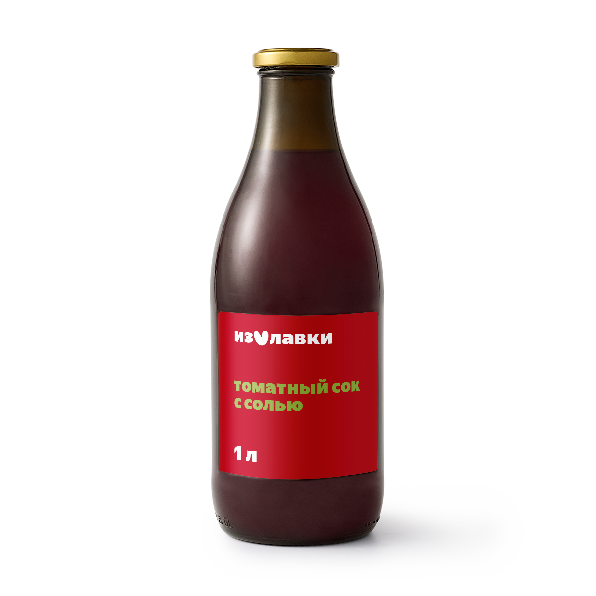 Сок томатный Из Лавки "Прямой отжим", 1 л, стеклянная бутылка