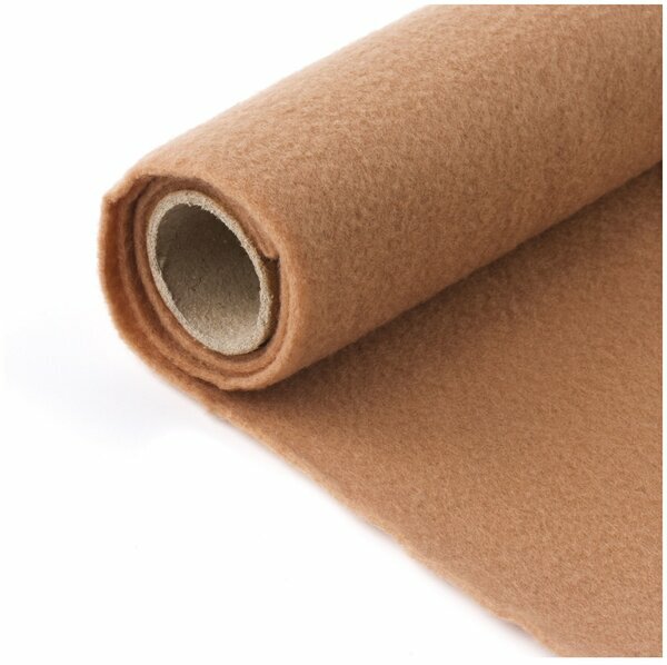 Цветной фетр мягкий 500х700 мм, 2 мм, плотность 170 г/м2, рулон, бежевый