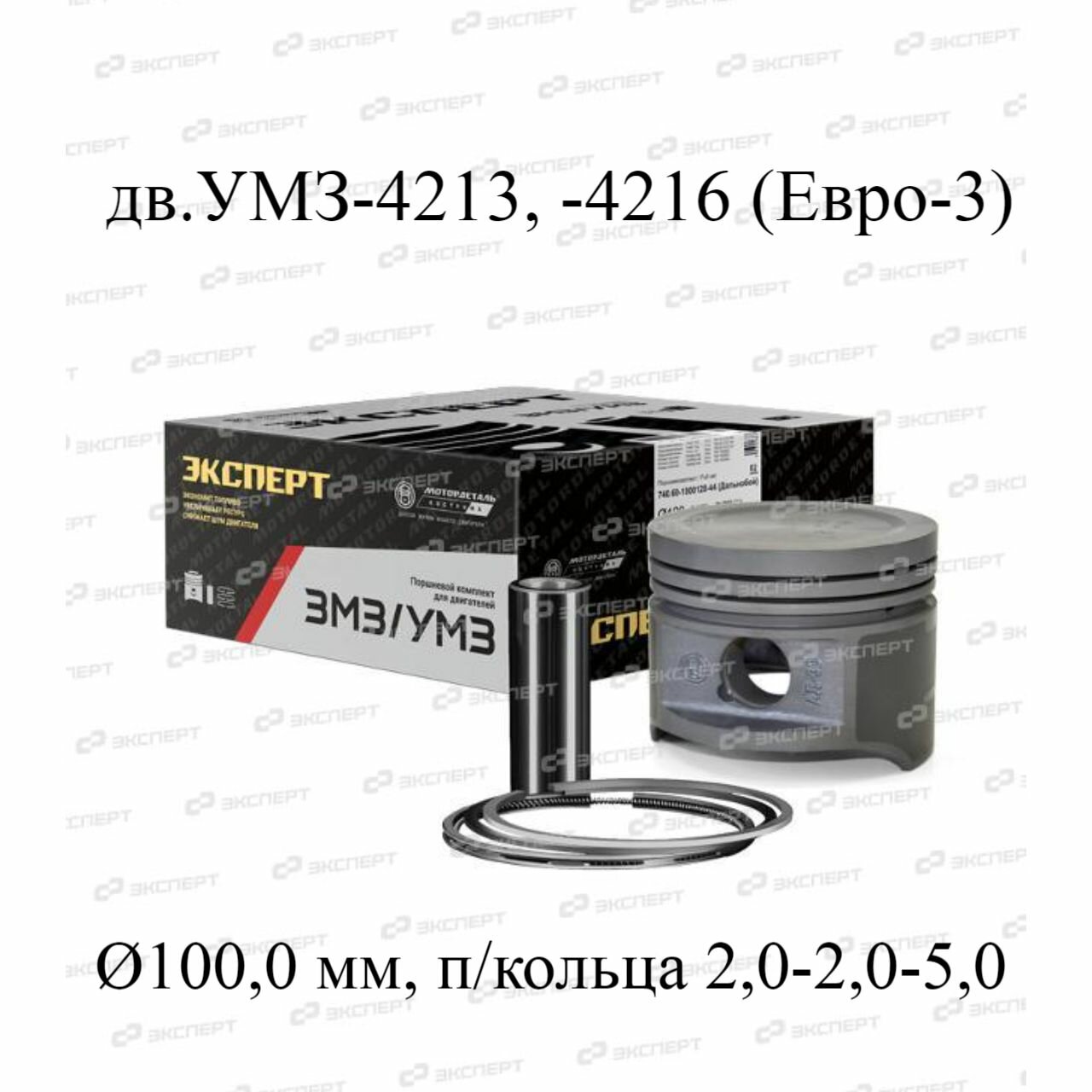 Моторокомплект 421.1004018-23 "В" мотордеталь (Эксперт) УМЗ-4213, -4216 (Евро-3)