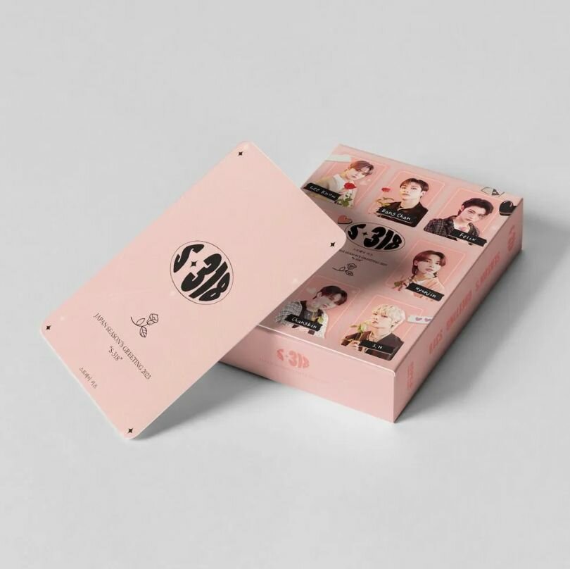 Карточки K-POP Stray Kids/карты Стрей Кидс S*318 - 55шт.