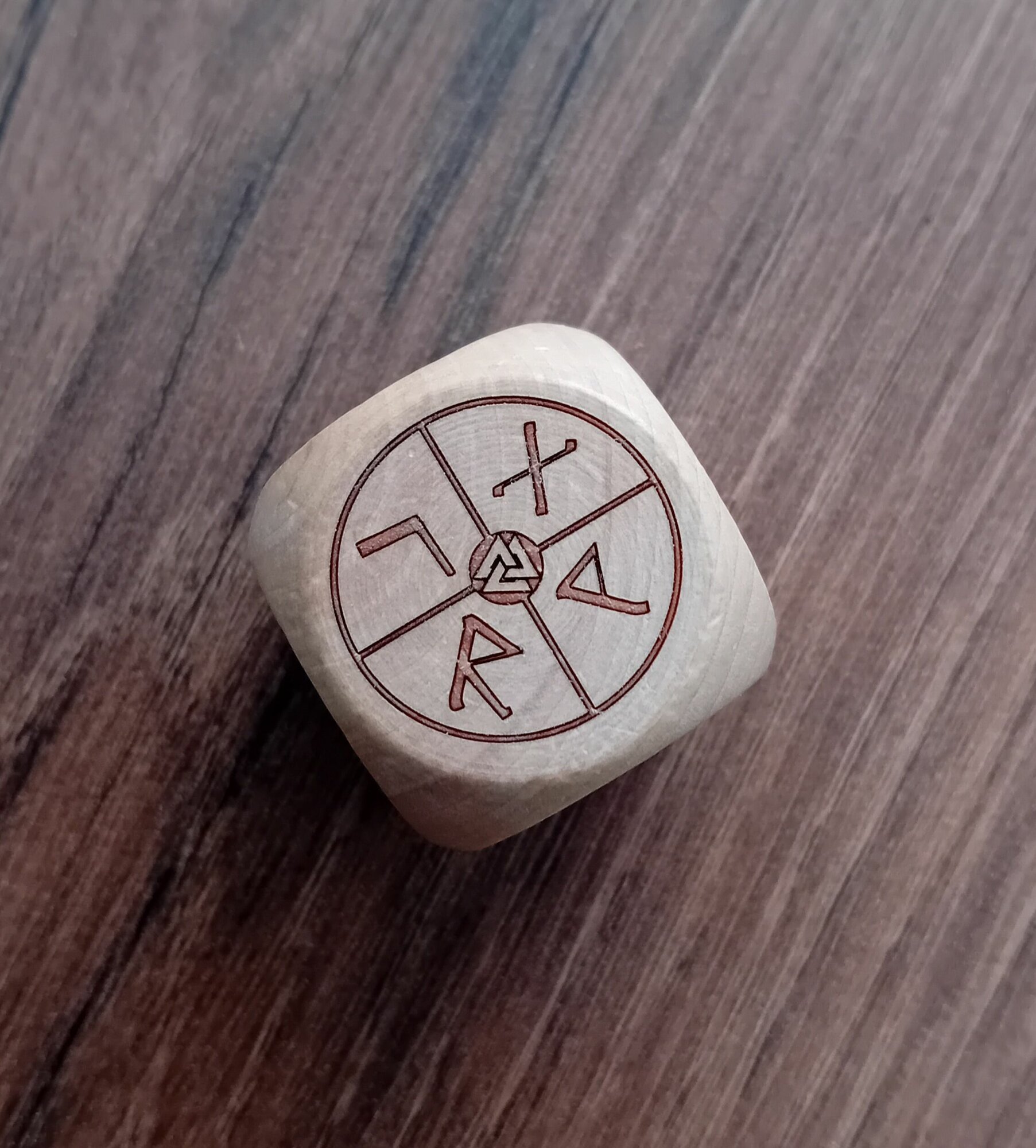 Кубик для гадания Скандинавские Руны