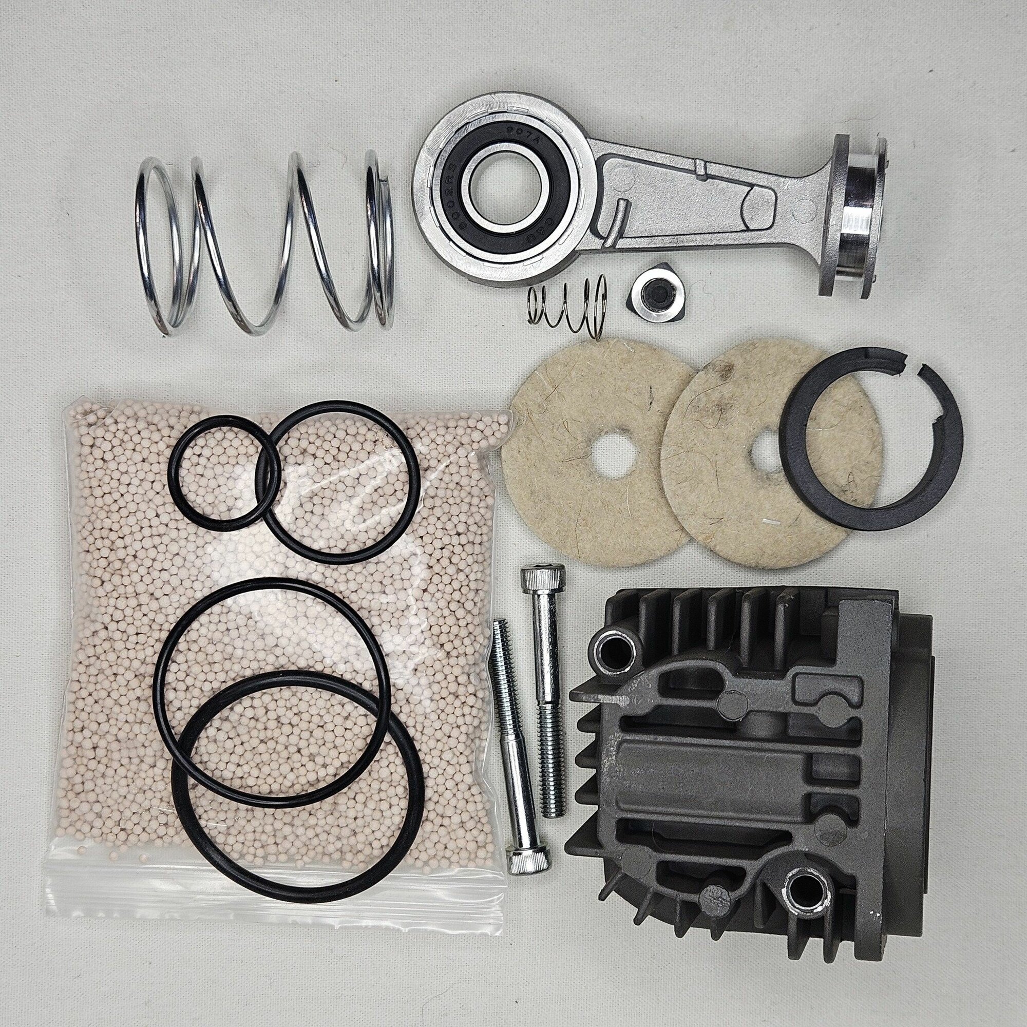 Ремкомплект компрессора пневмоподвески AUDI Q7(4L) A6(C6) BMW e53 Range Rover L322