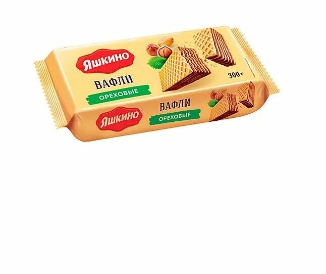 Яшкино Вафли ореховые, 300гр