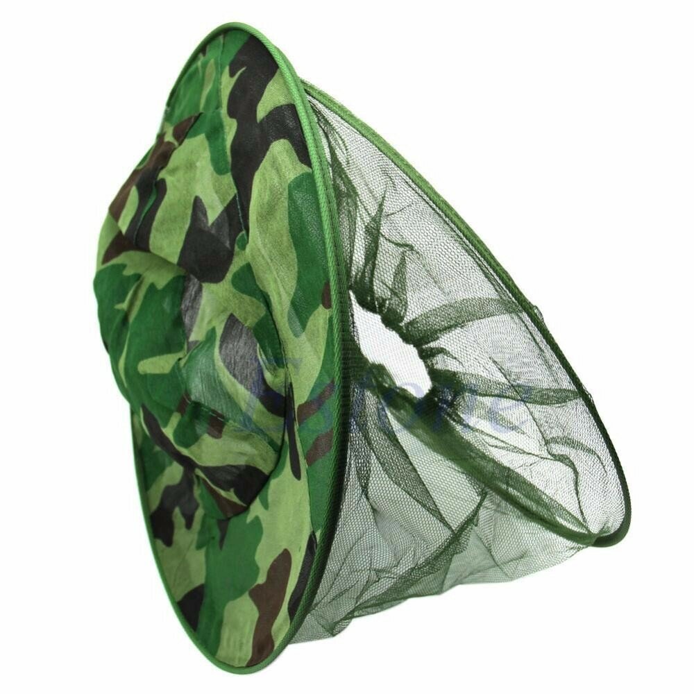 Накомарник 2 шт / Панама с москитной сеткой от насекомых / Шляпа противомоскитная