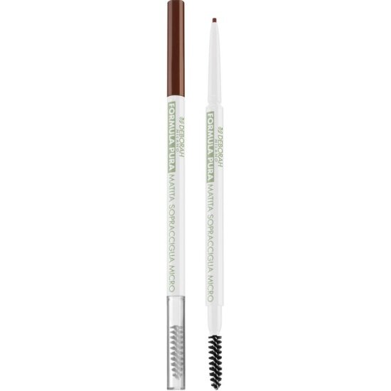 Карандаш для бровей Deborah Milano FORMULA PURA EYEBROW MICROPENCIL автоматический , тон 02 Средний