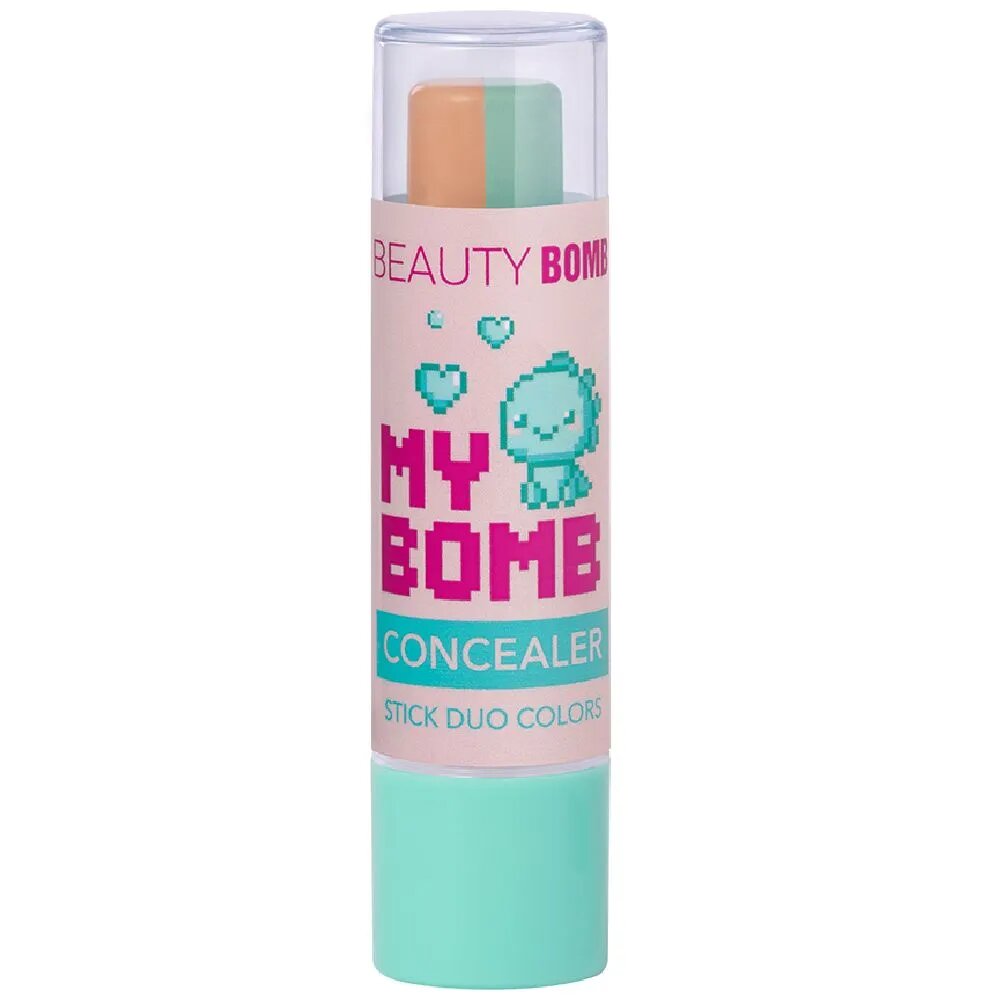 Консилер стик Beauty Bomb двухцветный Bomb concealer тон 01, 3,8г
