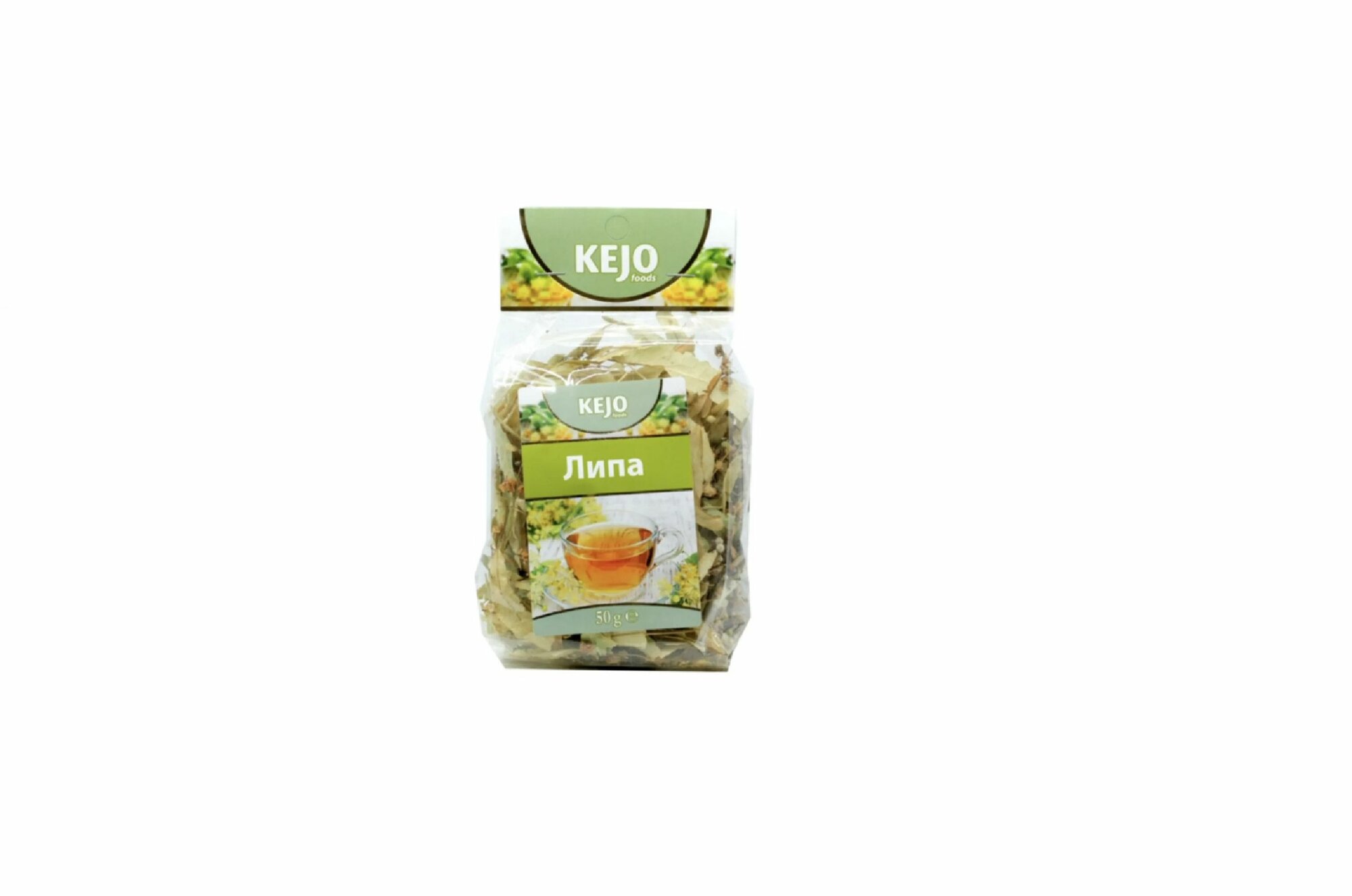 Kejo foods Чай листовой "Липа", 50 гр