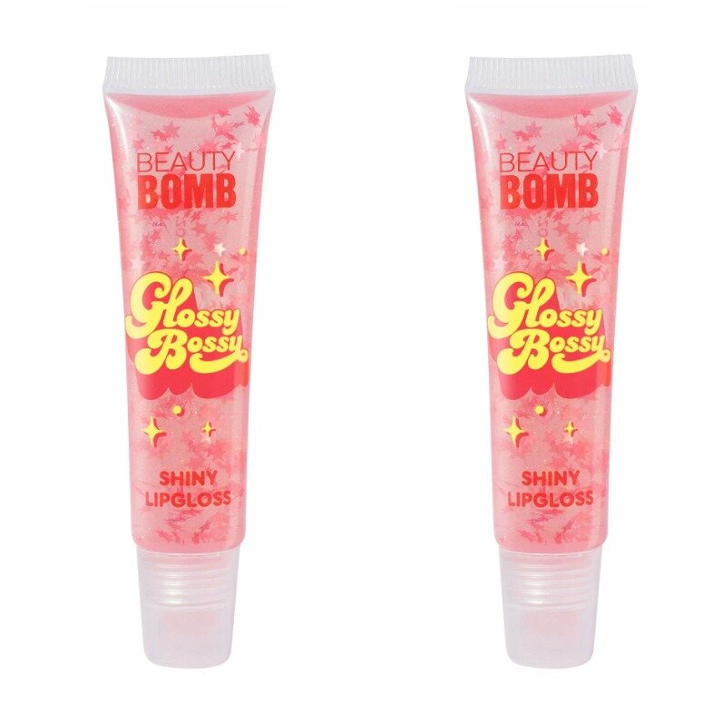Блеск для губ Beauty Bomb Glossy Bossy, тон 04, 12 мл, 2 шт