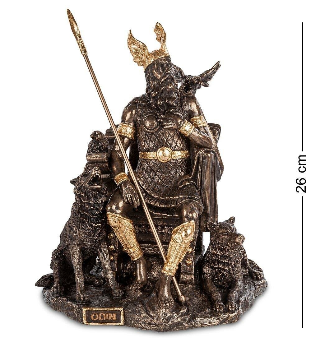 Статуэтка Один - бог войны и Победы, покровитель военной аристократии A2049415 Veronese, Полистоун