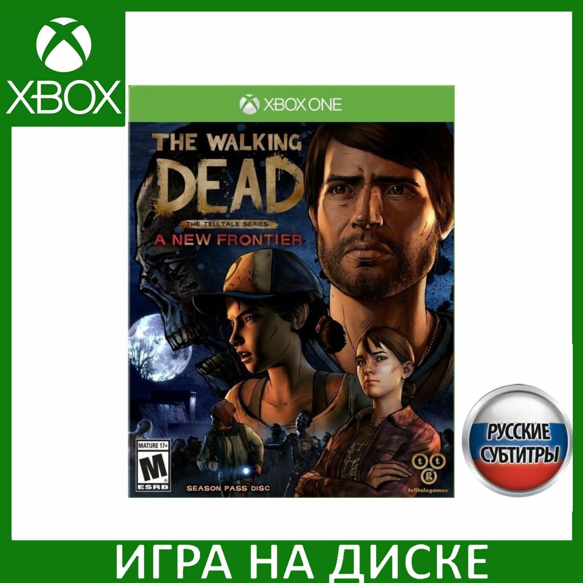 Игра The Walking Dead (Ходячие мертвецы) A New Frontier Xbox One Русская Версия Диск на Xbox One