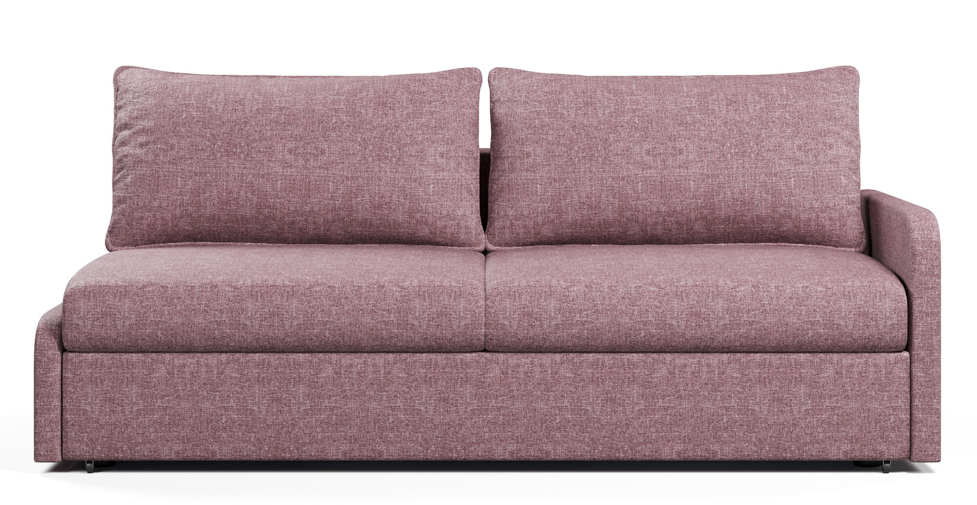 Диван-кровать Нильс, 205х90х85 см, механизм Еврокнижка, прямой диван раскладной маленький, с ящиком для белья