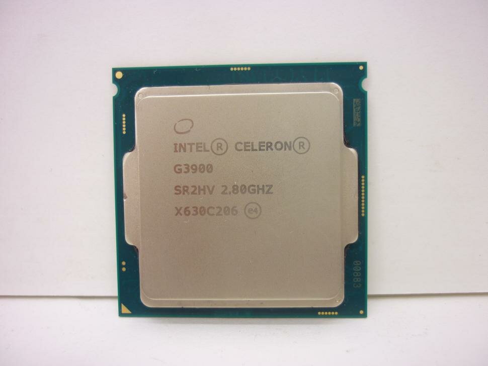 Процессор Intel Celeron G3900