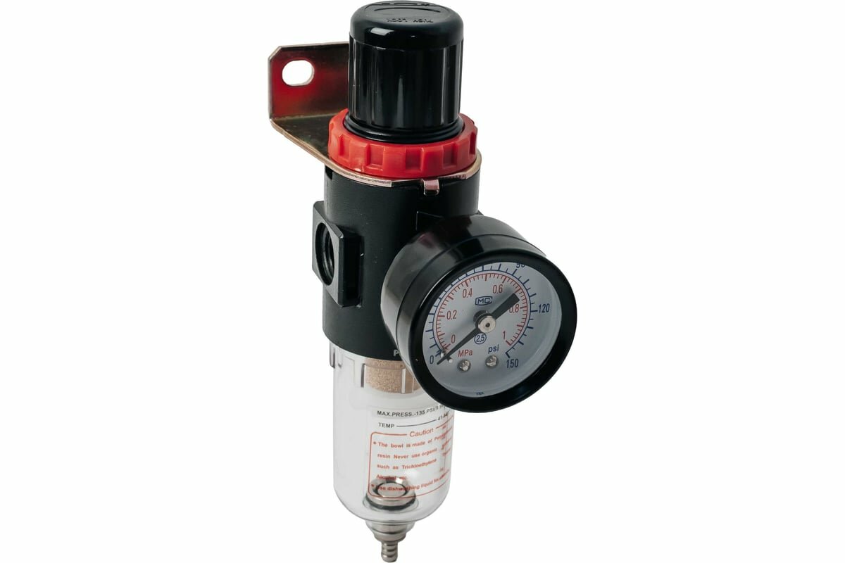 NBPT Фильтр влагоотделитель с регулятором afr2000-1/4 (02) арт. 57056 для компрессоров