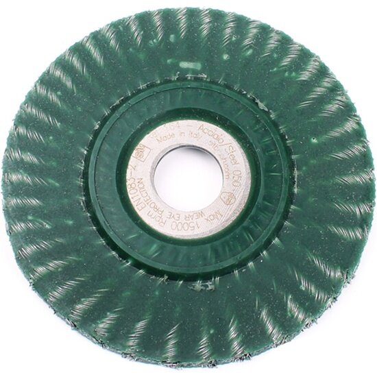 Щетка дисковая Sit UZV125 жгутовая, диаметр 180мм, посадка 22,2мм, проволока нержавеющая диаметр 0.5мм