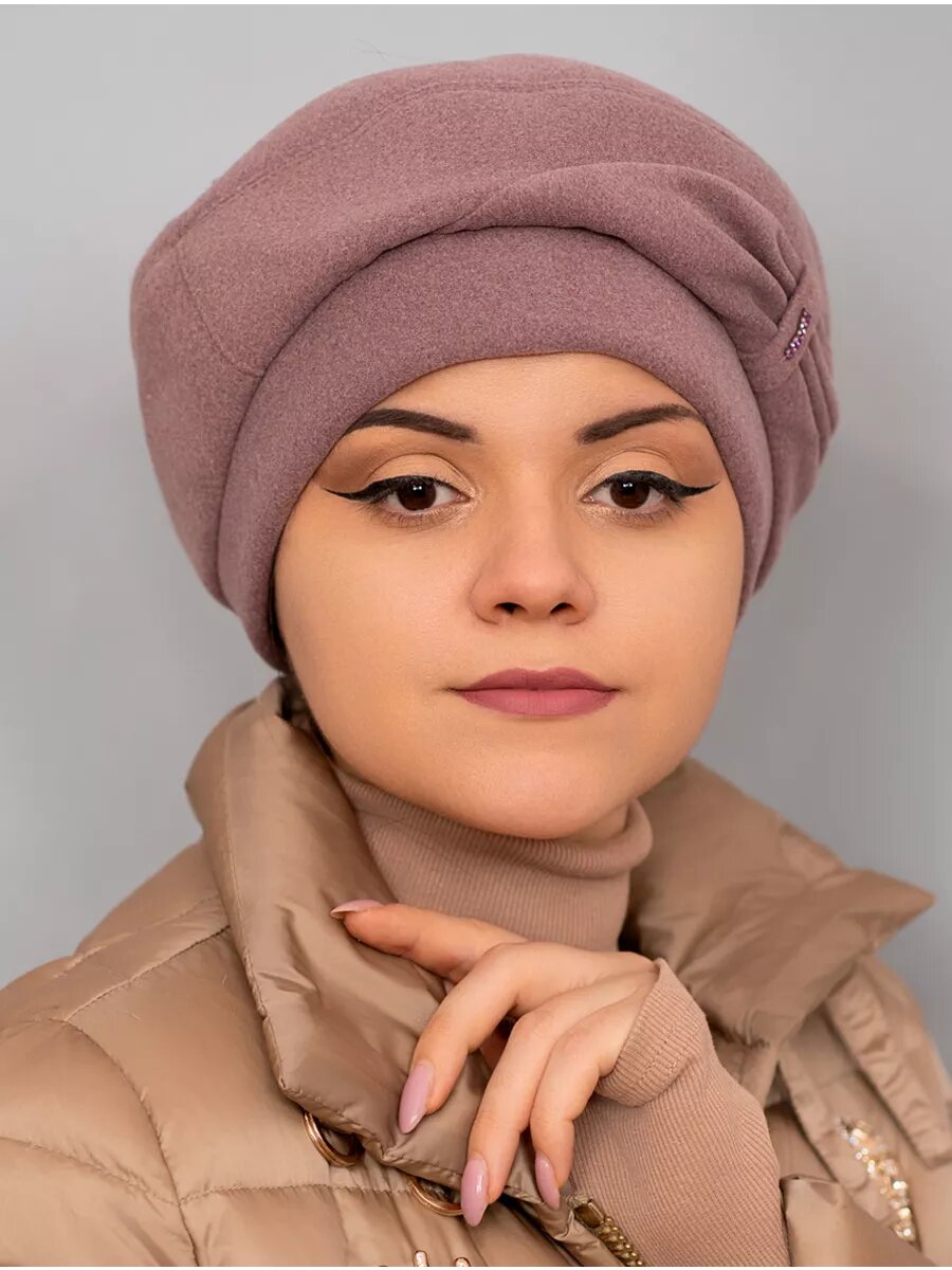 Шапка-бини для женщин